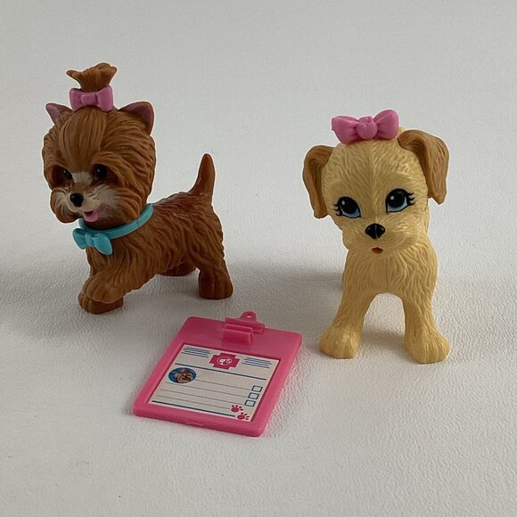 Mattel | Toys | Barbie Doll Potty Training Pups Mini Animal Figures ...